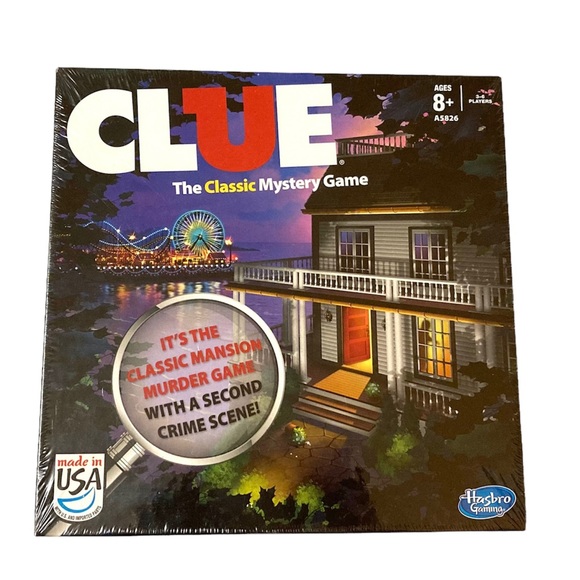 Hasbro | Games | Clue Hasbro 23 Edition Mystery 2sided Board Game ...